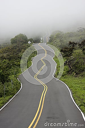 Wiggly Road Royalty Free Stock Images - Image: 3822859