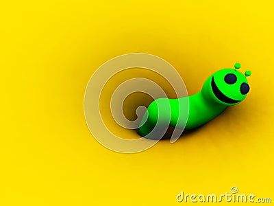 Wiggly Worm 2 Stock Photography | CartoonDealer.com #2887592