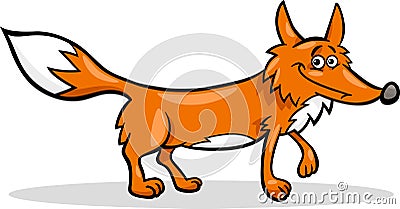 Wild Fox Cartoon Illustration | CartoonDealer.com #29266068