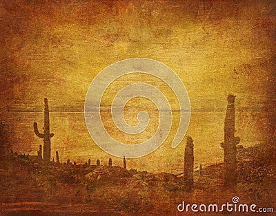 Wild West Landscape Royalty Free Stock Photos - Image: 4442088
