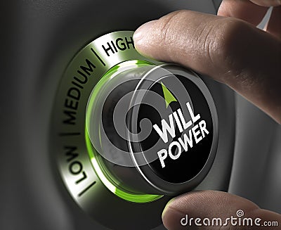 Will Power Concept Stock Illustration - Image: 41441903