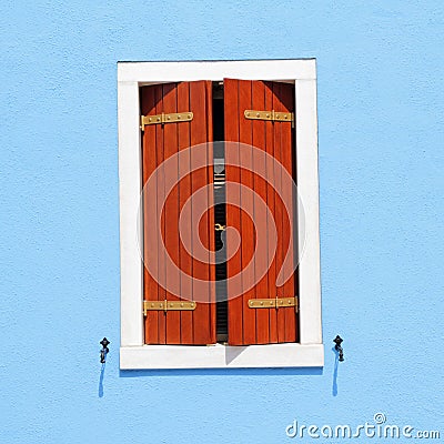 Window With Ajar Shutters Stock Image | CartoonDealer.com #25946821