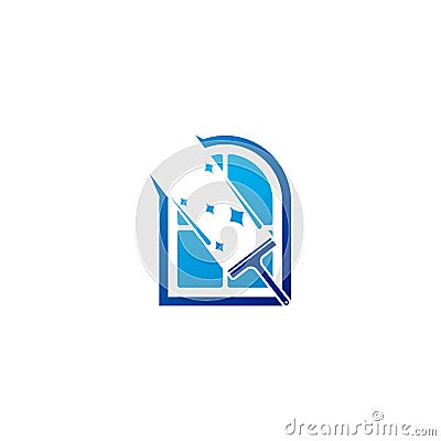 Window Clean Logo Vector Template, Creative Clean Logo Design Concepts ...