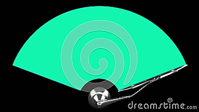 Windscreen wiper animation stock video. Video of lave - 118277719