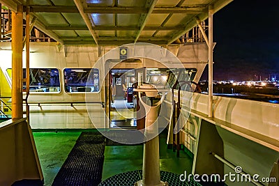 Wing Bridge Deck Of A Freighter Ship Stock Photo - Image: 63794017