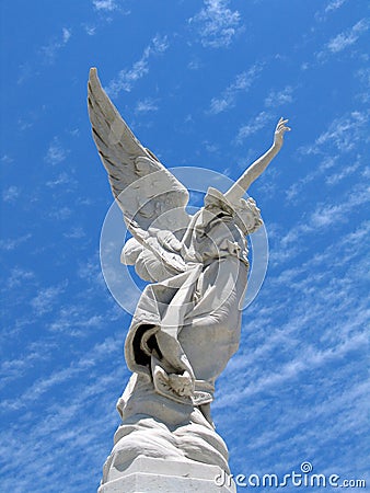 Winged Angel Statue Stock Photo - Image: 3358090