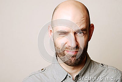 Winking Man Stock Photography - Image: 24205252