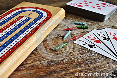 Winning Cribbage Hand Stock Photo | CartoonDealer.com #117071826