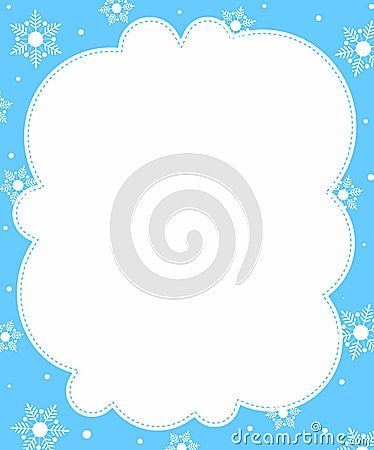 Winter Border Template