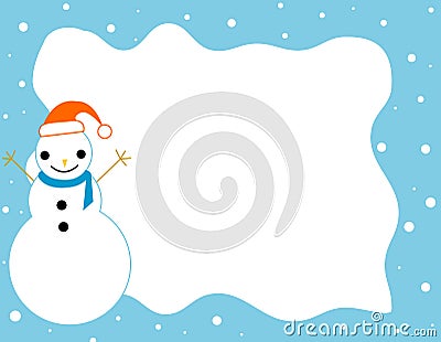 Winter Border / Frame Stock Photo - Image: 3525690