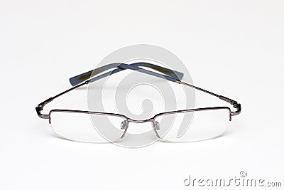 Wire Rimmed Reading Glasses Royalty Free Stock Image - Image: 18477306