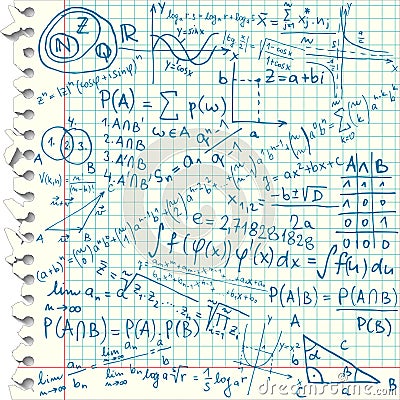 Wiskundige Symbolen Royalty-vrije Stock Foto's - Afbeelding: 15215808