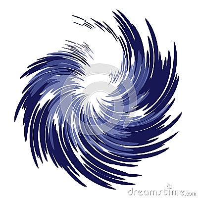 Blue Wispy Flower Blossoms stock illustration. Illustration of blossom ...