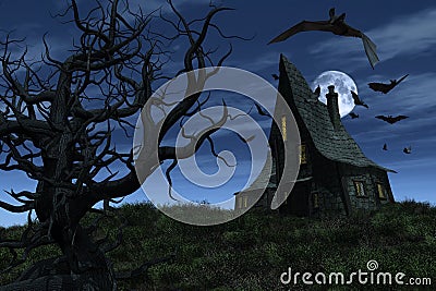 Witch's House Stock Photography - Image: 10401762