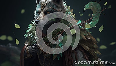 A Wolf Druid Is A Shapeshifter Who Communes With Wolves And Channels ...