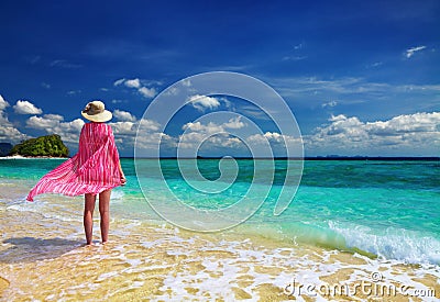 Woman At The Beach Royalty Free Stock Photo - Image: 22760505