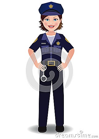Woman Cop Stock Photography | CartoonDealer.com #42890930