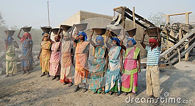 Women Labour In India Editorial Image - Image: 20589315