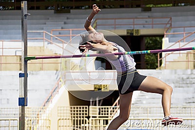 Women s High Jump Action - Stock Image - Everypixel