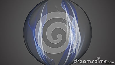 Wonderful Animation With Moving Wave Object, Loop HD 1080p Stock Video ...