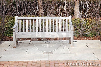 Wood Long Chair Royalty Free Stock Photos - Image: 6929538