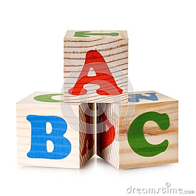 Wooden Blocks. Alphabet Stock Photography | CartoonDealer.com #87847928