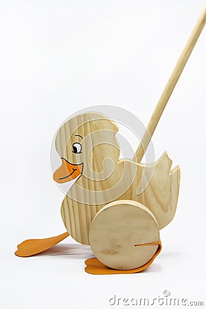 Wooden Duck Toy Stock Image - Image: 2279371