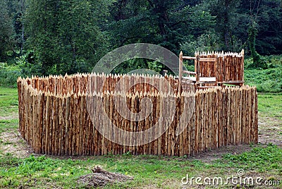 Wooden Fort Royalty Free Stock Images - Image: 15733749