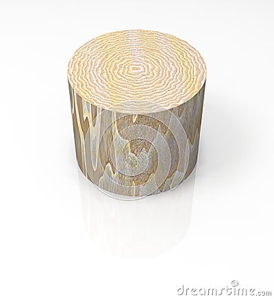 Wooden Log Solid Wood Isolated Stock Photography | CartoonDealer.com ...