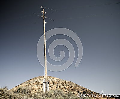 Wooden Pylon Stock Photo | CartoonDealer.com #51031646