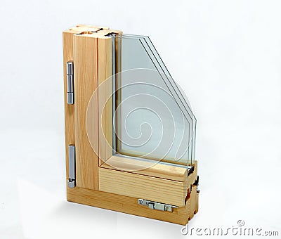 Wooden Window Profile Royalty-Free Stock Photography | CartoonDealer ...