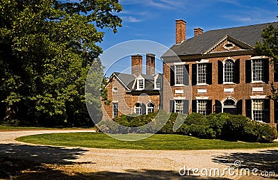 Woodlawn Mansion Virginia Royalty Free Stock Image - Image: 729066