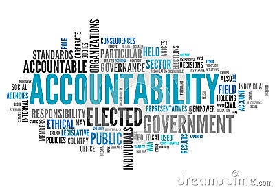 Word Cloud Accountability Stock Photos - Image: 36319013