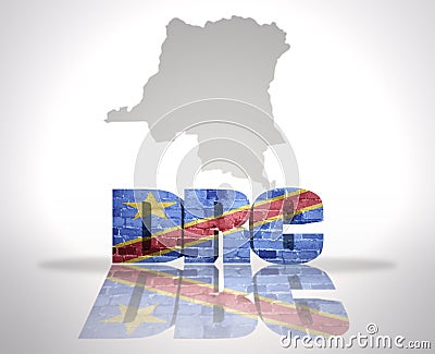 Word DRC On A Map Background Royalty-Free Stock Photography ...