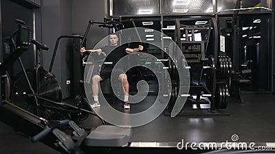 Workout Machine, Dumbbell Workouts, Pectoral Muscles Stock Footage ...