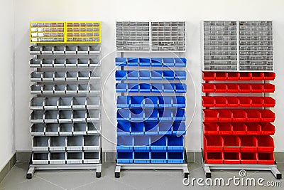 Workshop Shelves Stock Photo - Image: 18372820