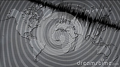 World Earthquake Map, Seismic Activity Map Royalty-Free Stock Photo ...