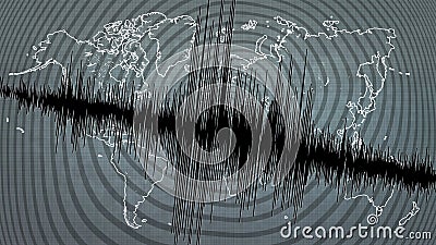 World Earthquake Map, Seismic Activity Map Royalty-Free Stock Photo ...