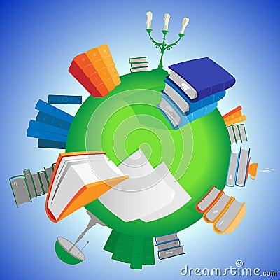 World Of Knowledge Royalty Free Stock Image - Image: 10286246