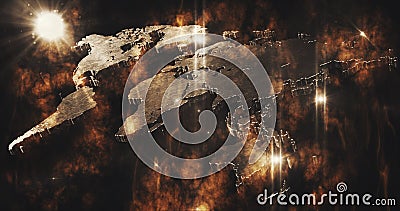 World Map Burning In Fire And Flames 3D Rendering Stock Image ...