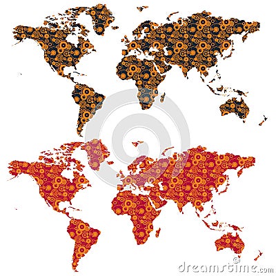 World Patterns Royalty-Free Stock Image | CartoonDealer.com #19828090