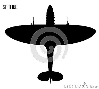 World War II - Supermarine Spitfire Cartoon Vector | CartoonDealer.com ...