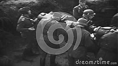 World War II. / WW2 German Army, Air Attack Defend with Flack Gun Stock ...