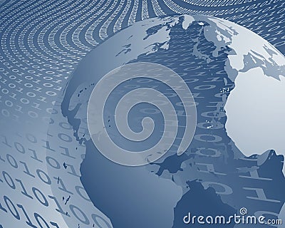 World wide data transfer stock vector. Illustration of download - 23050644