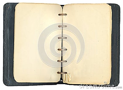 Worn Antique Notebook Stock Photography - Image: 5485382