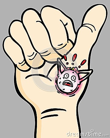 Worry Wart Cartoon Vector | CartoonDealer.com #15128605