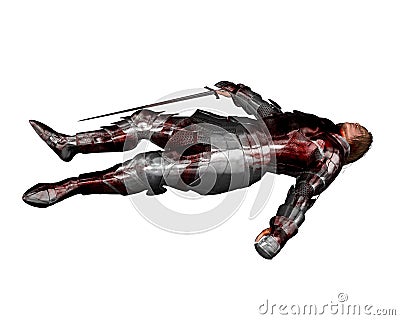 Wounded Knight - 3 Stock Images - Image: 13822724