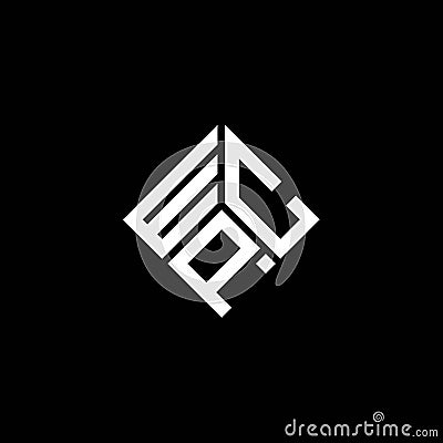 WPC Letter Logo Design On Black Background. WPC Creative Initials ...