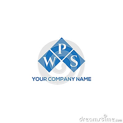 WPS Letter Logo Design On White Background. WPS Creative Initials ...
