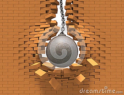 Wrecking Ball Royalty Free Stock Photos - Image: 11582428
